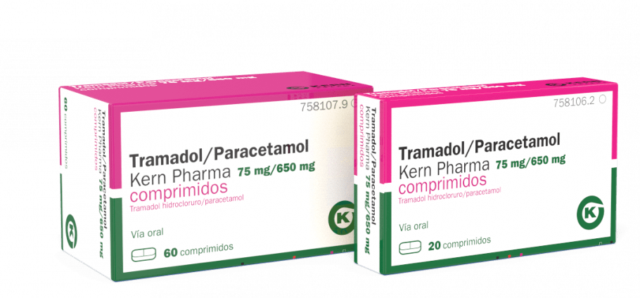 Kern Pharma lanza dos nuevas presentaciones de Tramadol/Paracetamol 75/650 mg comprimidos ...